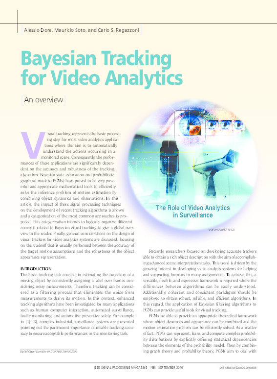 (PDF) Bayesian Tracking for Video Analytics
