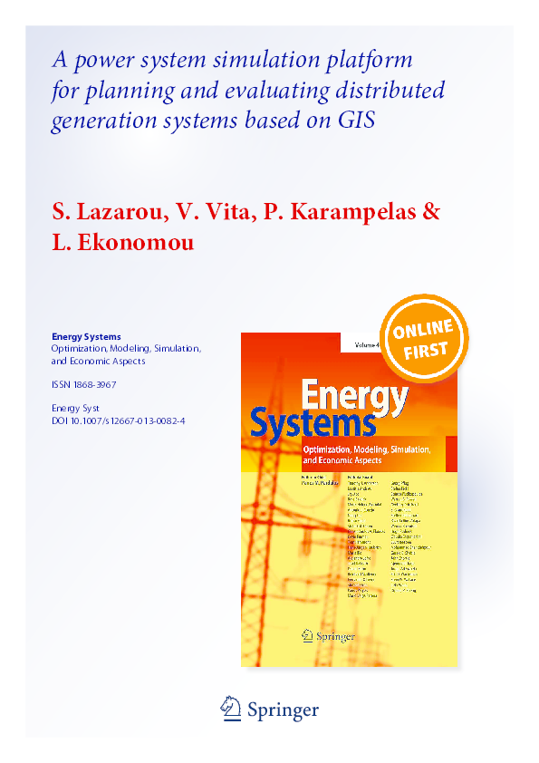 (PDF) A power system simulation platform for planning and evaluating distributed generation ...