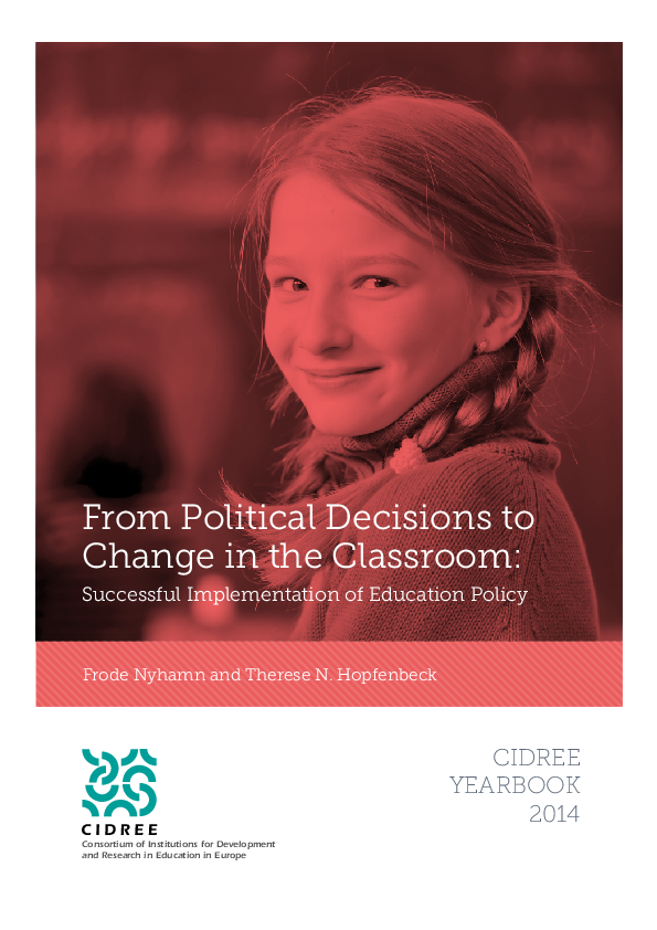 (PDF) From Political Decisions to Change in the Classroom: Successful ...