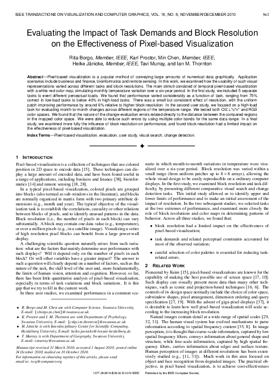 (PDF) Evaluating the impact of task demands and block resolution on the effectiveness of pixel ...