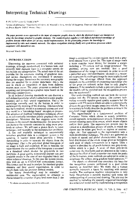 (PDF) Interpreting Technical Drawings