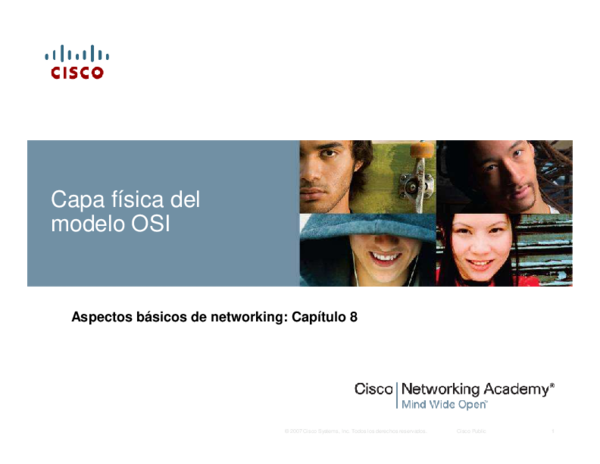 (PDF) Capa física del modelo OSI