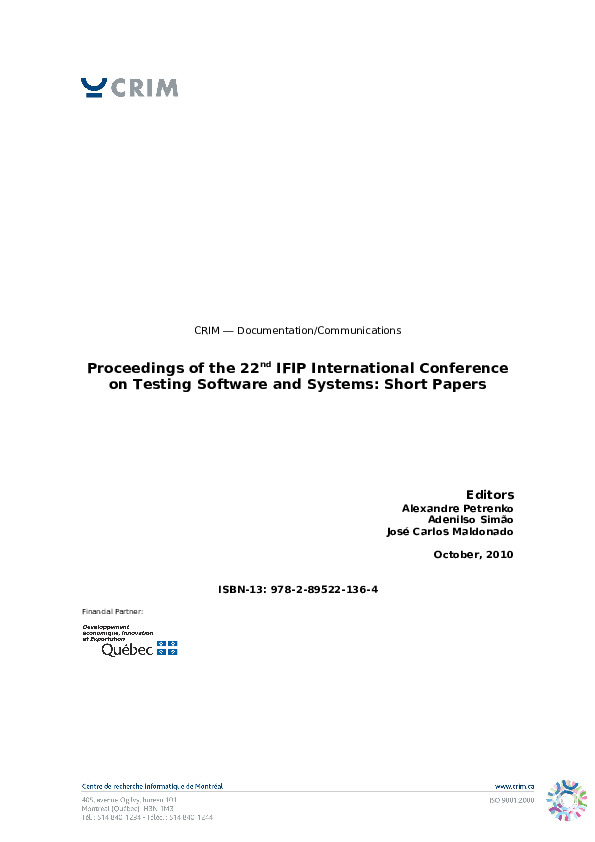 Pdf Automatic Test Generation For Data Flow Reactive Systems With Time Constraints⋆