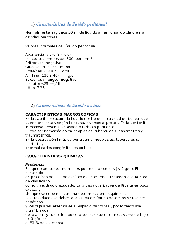 (DOC) Liquido peritoneal