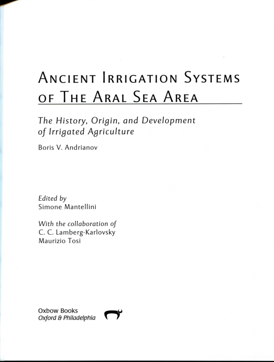 (PDF) "Glossary" in S. Mantellini (ed.) Ancient Irrigation Systems of ...