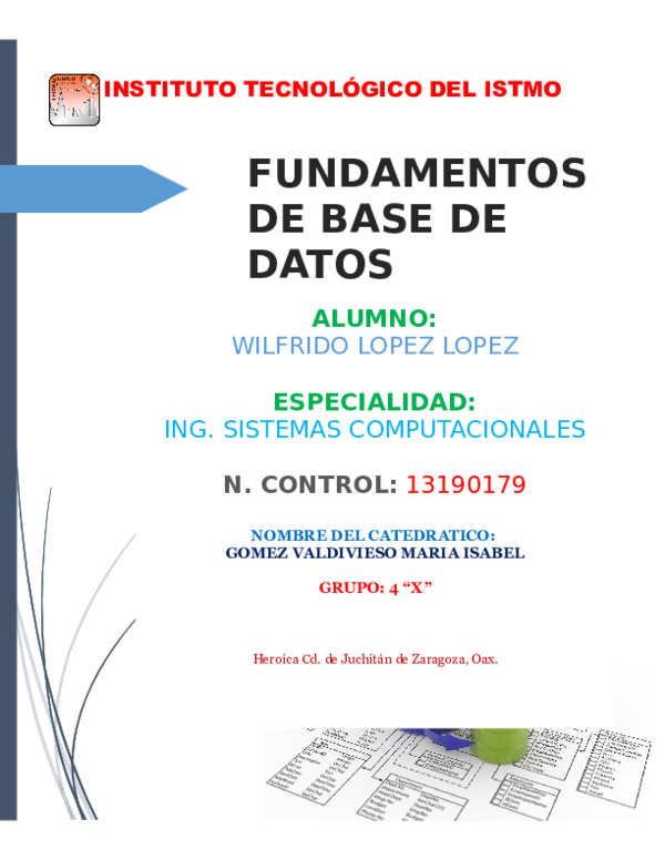 (DOC) Fundamentos Base de Datos