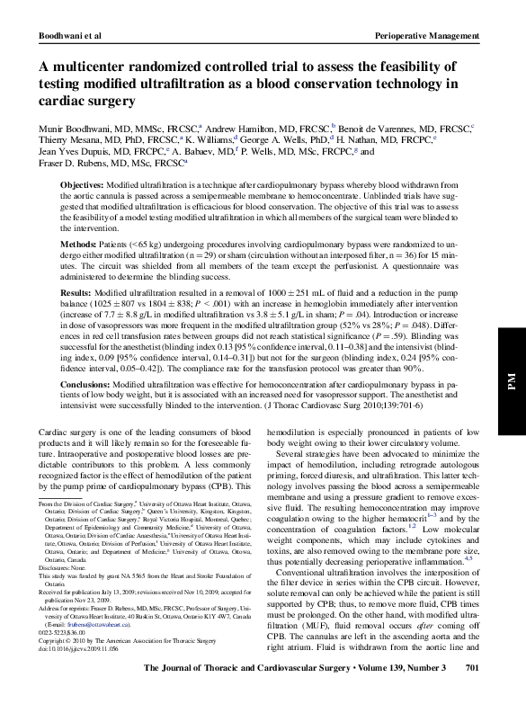 (PDF) A multicenter randomized controlled trial to assess the ...