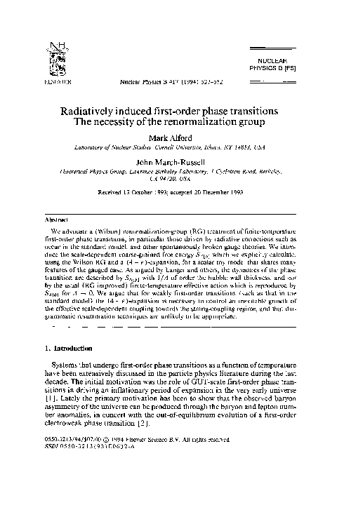 (PDF) Radiatively induced first-order phase transitions the necessity ...