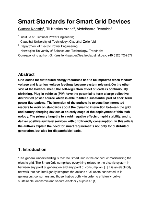 (PDF) Smart Standards for Smart Grid Devices | Til Vrana - Academia.edu