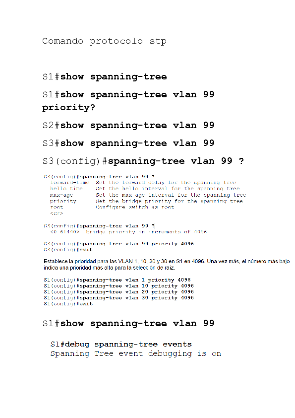 (DOC) Comando protocolo stp S1#show spanning-tree | maria camila lozano - Academia.edu