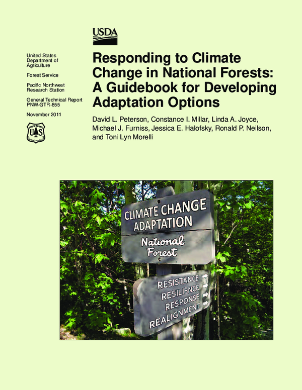 (PDF) Responding to Climate Change on National Forests: A Guidebook for ...