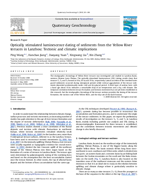 (PDF) Optically stimulated luminescence dating of single and multiple ...