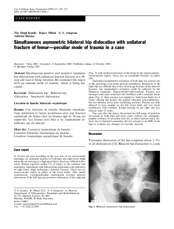 (PDF) Isolated dislocation of pisiform bone – a rare case | vineet ...