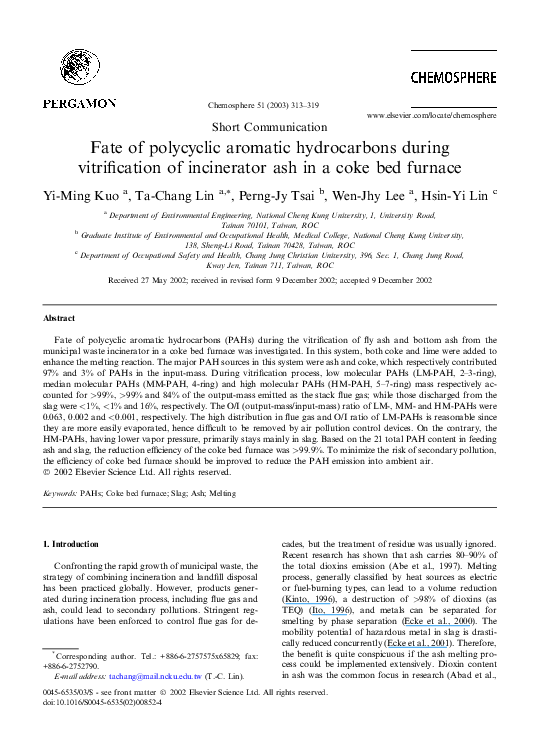(PDF) FATE OF POLYCYCLIC AROMATIC HYDROCARBONS DURING COMPOSTING OF OILY SLUDGE