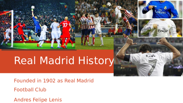 (PPT) Real Madrid History