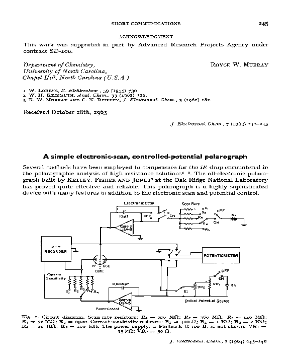 (PDF) A simple electronic-scan, controlled-potential polarograph