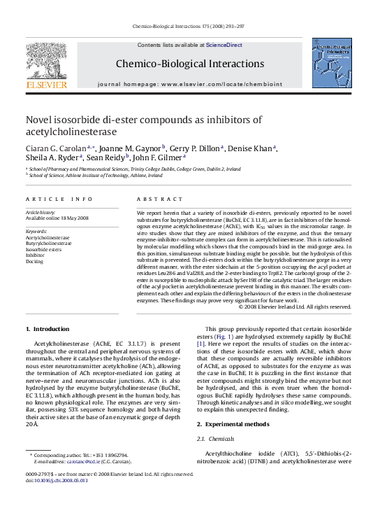 (PDF) Novel isosorbide di-ester compounds as inhibitors of ...