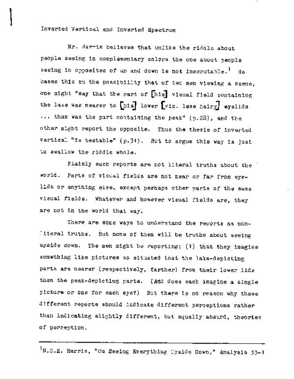 (PDF) Inverted Vertical and Inverted Spectrum