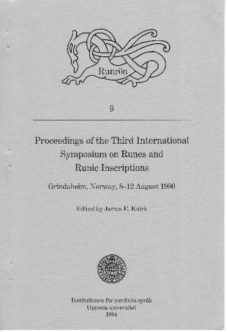 (PDF) "Bracteate Workshops and Runic Literacy: Testimony from the ...