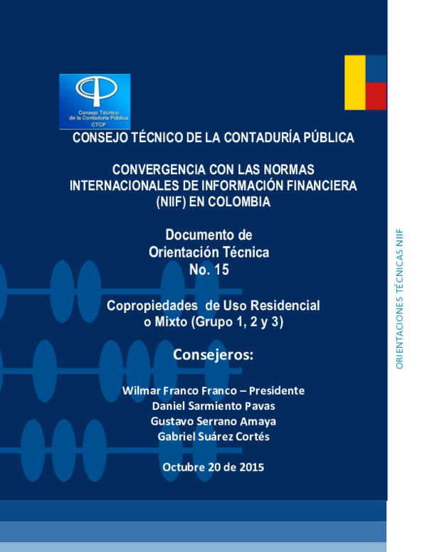 (PDF) CONSEJO TÉCNICO DE LA CONTADURÍA PÚBLICA CONVERGENCIA CON LAS ...
