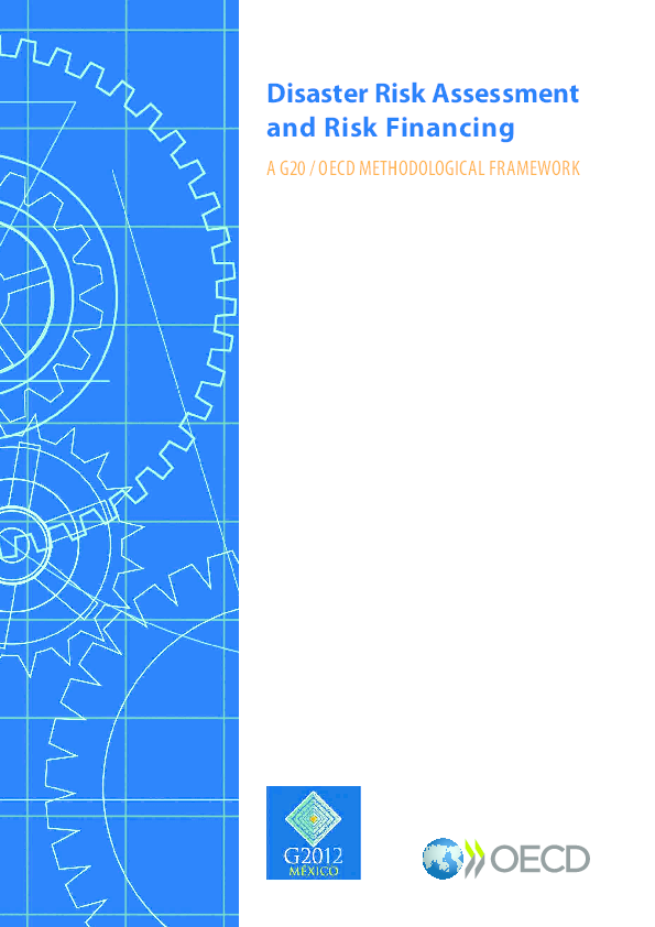 (PDF) Disaster Risk Assessment and Risk Financing A G20 / OECD ...