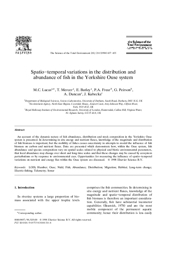 (PDF) Lucas, M.C., Mercer, T., Batley, E., Frear, P.A., Peirson, G ...