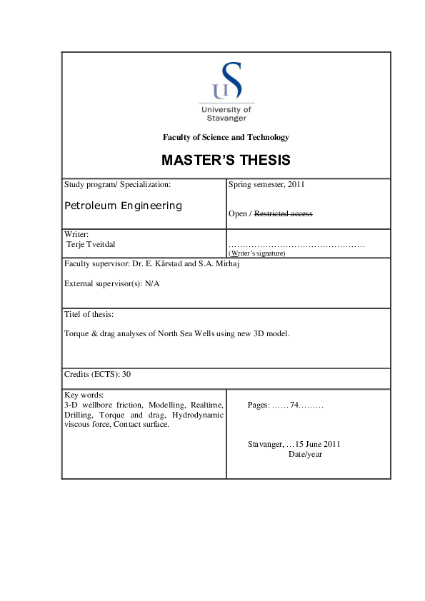 (PDF) MASTER'S THESIS