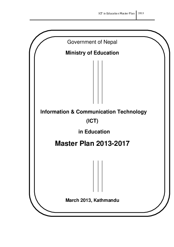 (PDF) ICT IN EDUCATION