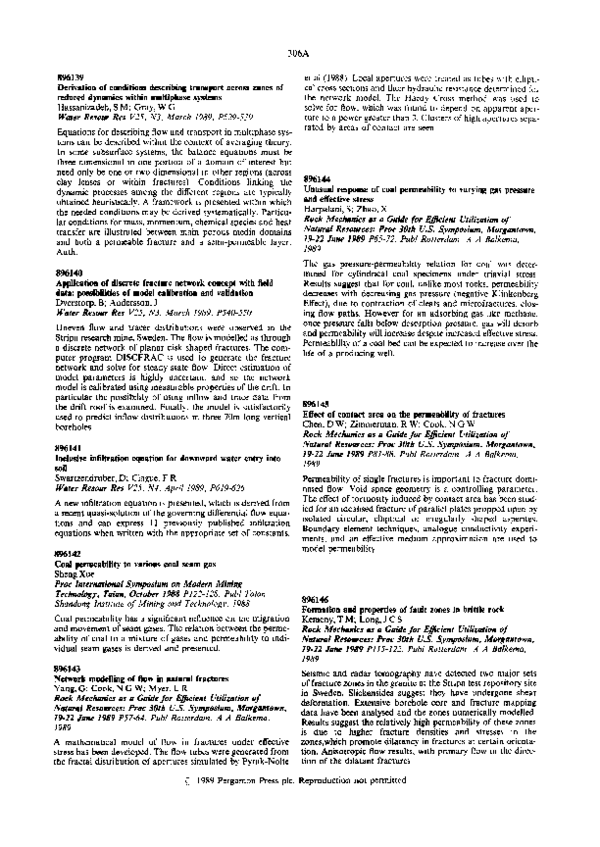 Pdf Application Of The Discrete Fracture Network Concept With Field