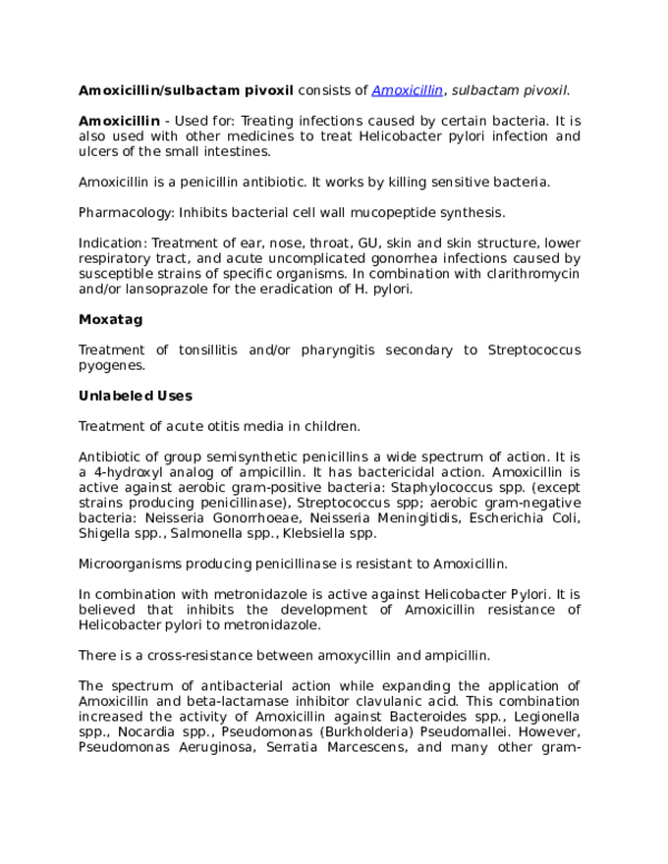 (DOC) Amoxicillin