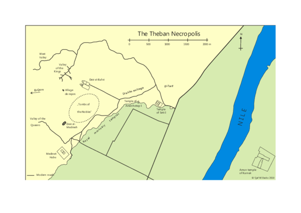 (PDF) Map Western Thebes