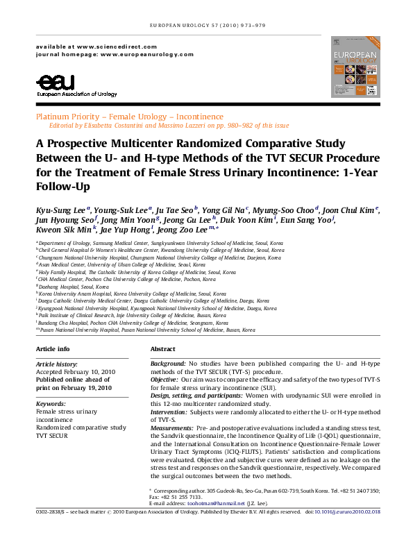 (PDF) A Prospective Multicenter Randomized Comparative Study Between ...
