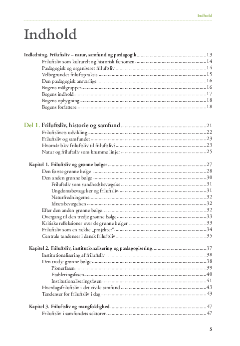(PDF) Friluftsliv - natur, samfund og pædagogik [Friluftsliv - nature ...
