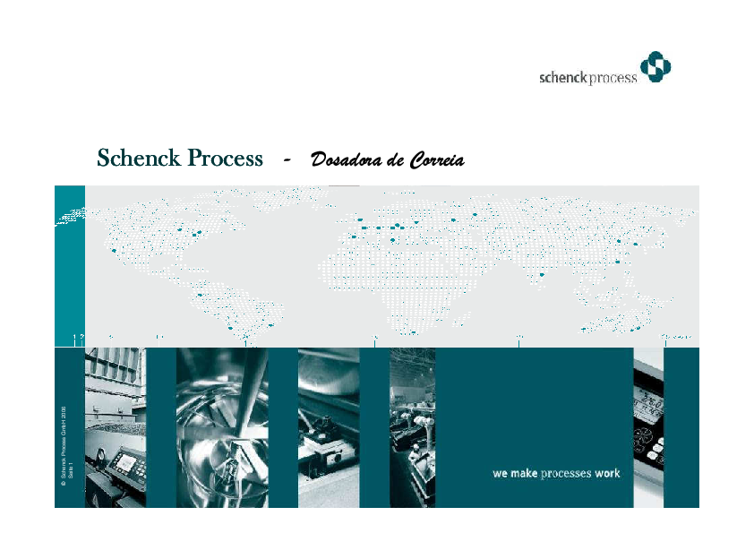 (PDF) Schenck Process Schenck Process -Dosadora de Correia