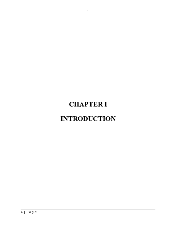 (DOC) CHAPTER I INTRODUCTION CHAPTER I