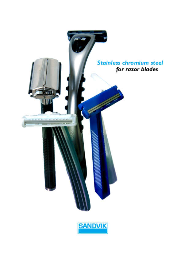 (PDF) Stainless chromium steel for razor blades