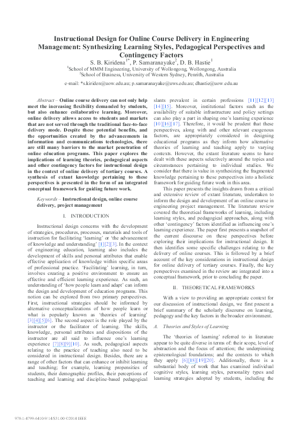 PDF online course design document PDF Télécharger Download