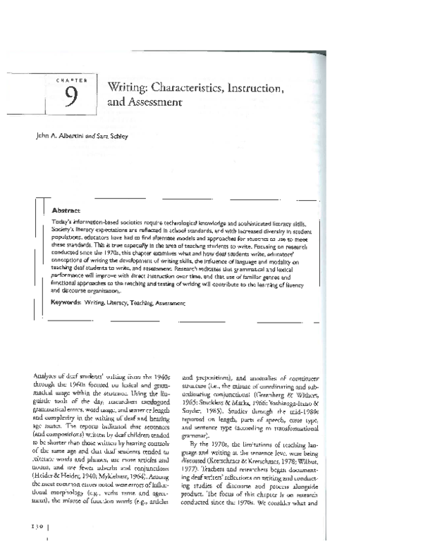 PDF Writing Characteristics Instruction And Assessment Sara PDF Writing Characteristics Instruction And Assessment Sara