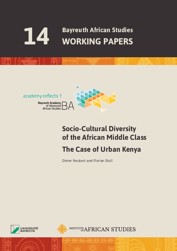 (PDF) Socio-Cultural Diversity of the African Middle Class. The Case of ...