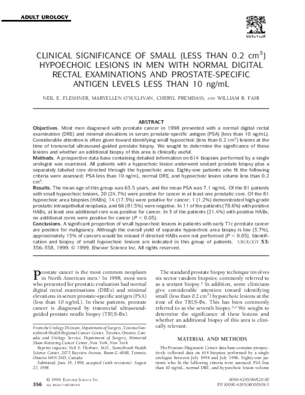 (PDF) Verumontanum mucosal gland hyperplasia is associated with ...