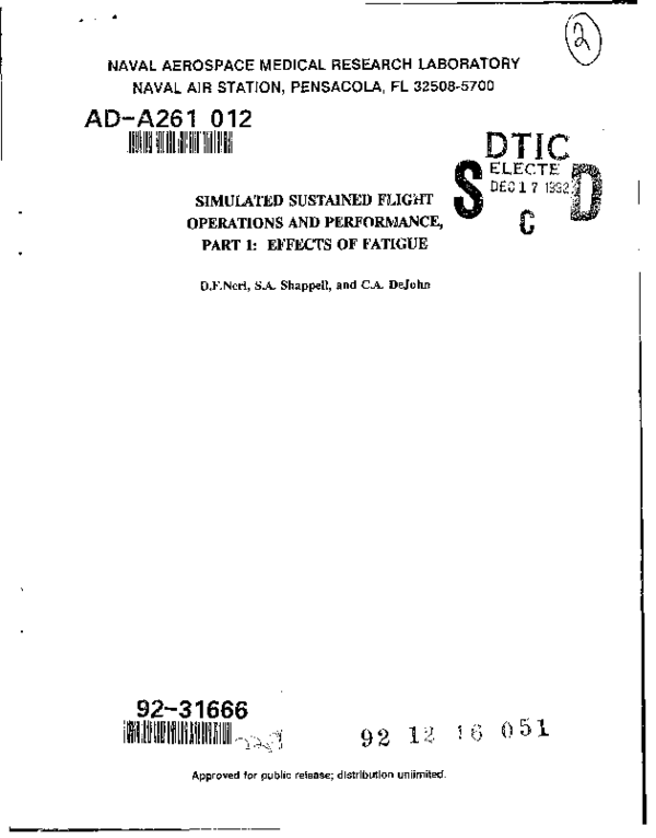 (PDF) Simulated Sustained Flight Operations and Performance, Part 2 ...