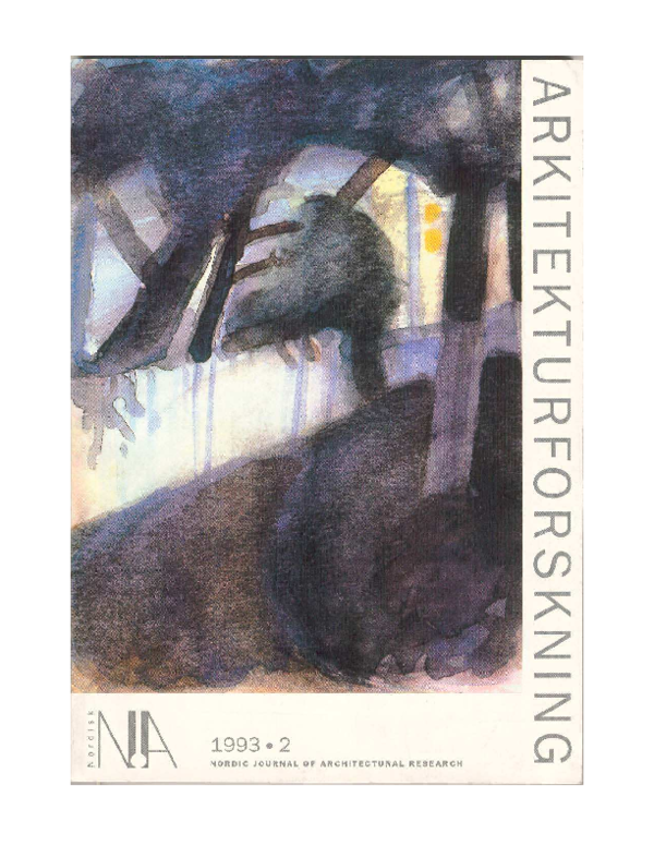 (PDF) Peponis J, 1993, "Evaluation and formulationin design: the ...