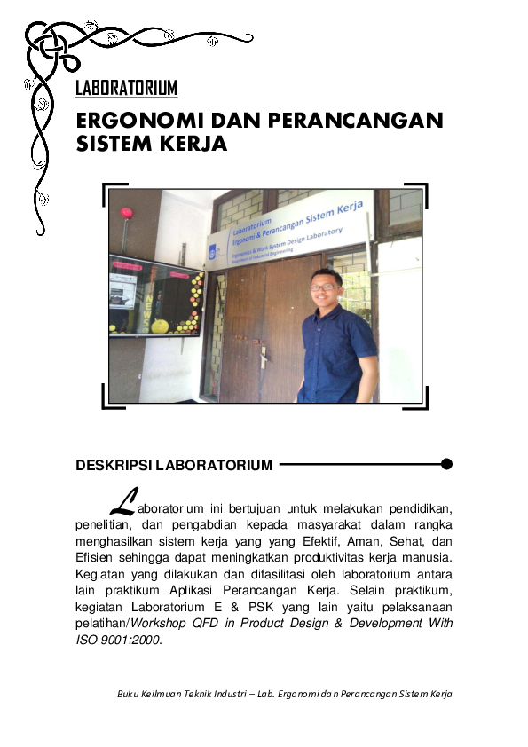 (PDF) ERGONOMI DAN PERANCANGAN SISTEM KERJA