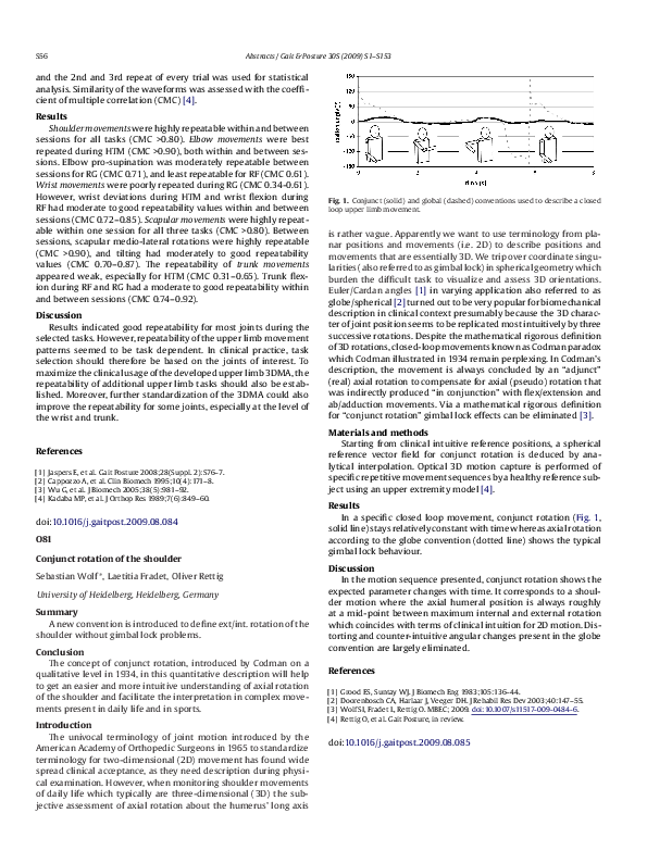 (PDF) Conjunct rotation of the shoulder