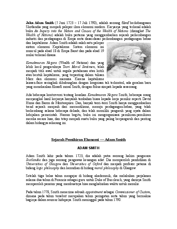 (DOC) Dasar-dasar Pemikiran ekonomi.doc