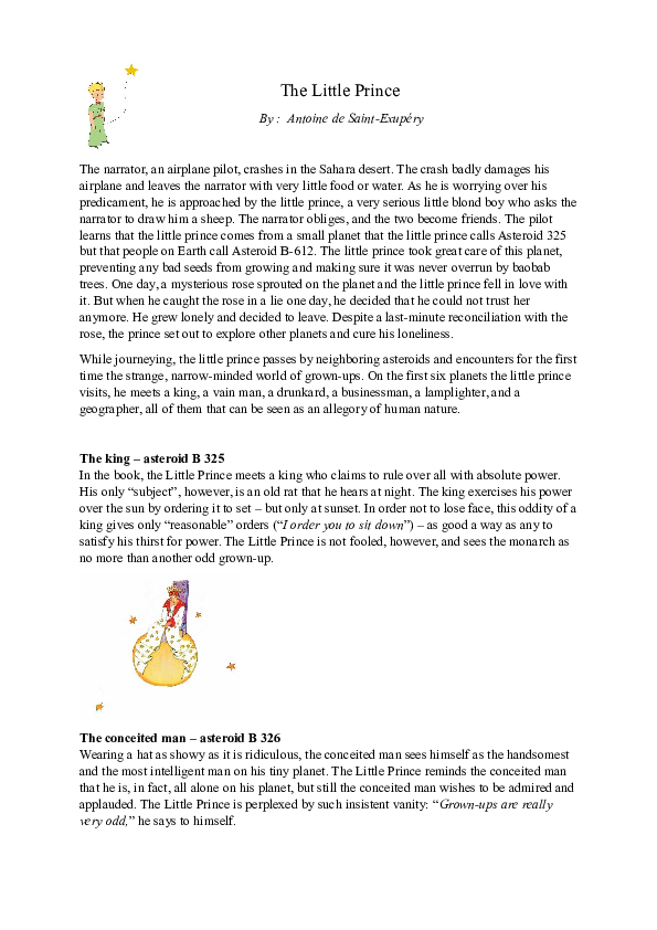 (DOC) The Little Prince