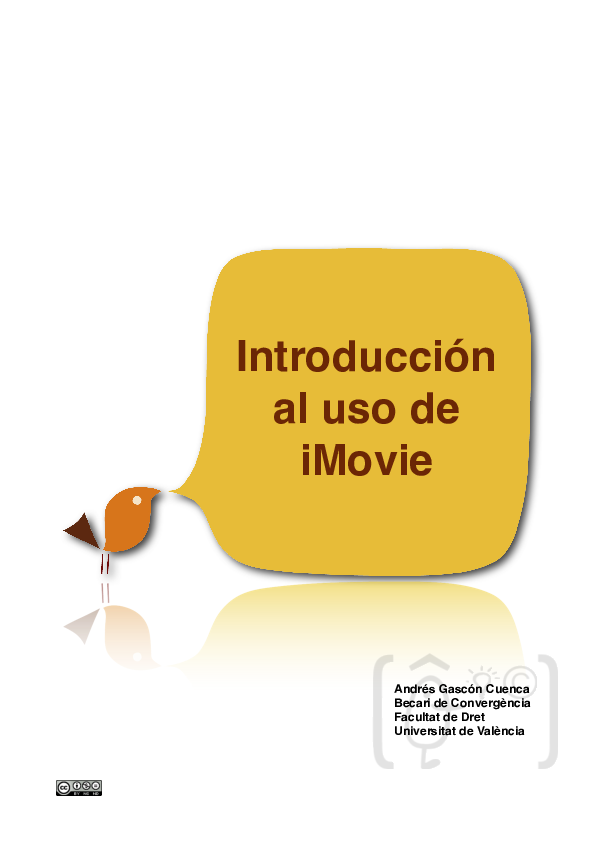 (PDF) Breve introducción a la utilización de programa iMovie