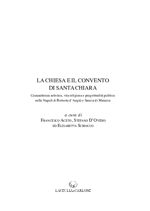 (PDF) «Ecce rex vester». Christiformitas e spazio liturgico