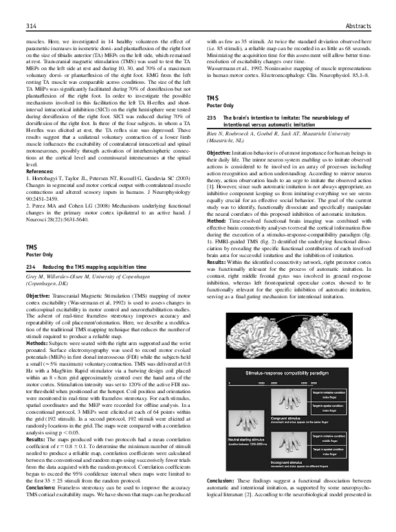 (PDF) Reducing the TMS mapping acquisition time