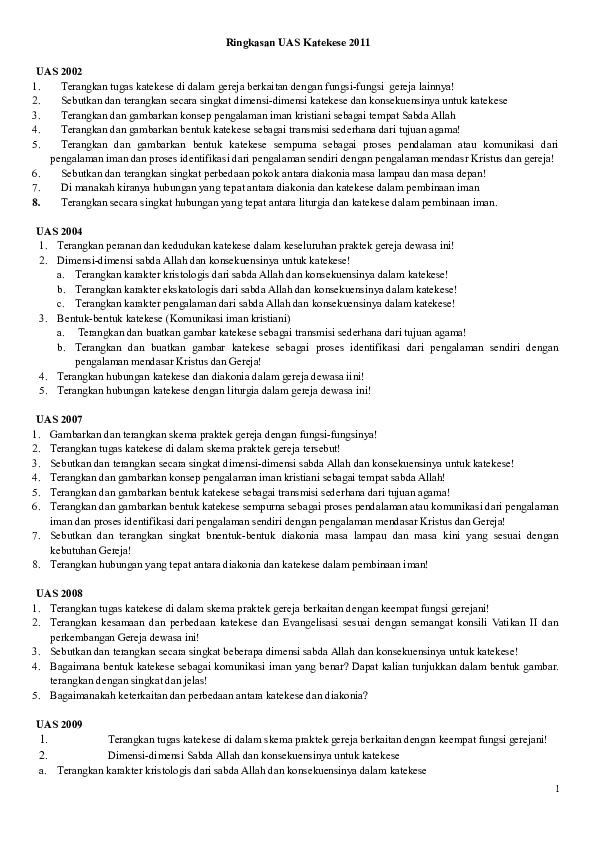 (DOC) RINGKASAN UAS KATEKESE CPR.docx